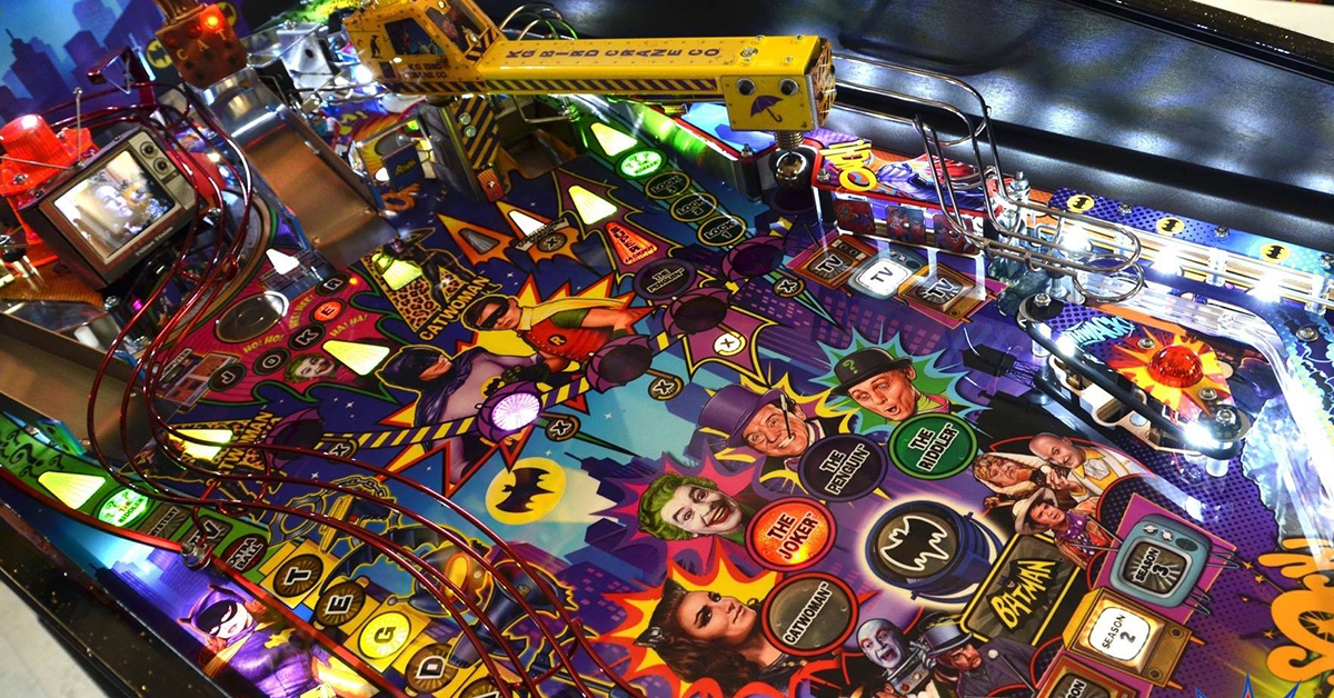 Batman 66 Premium Pinball Machine - Elite Home Gamerooms
