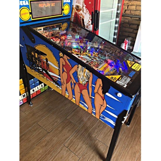 Baywatch Pinball Machine - Elite Home Gamerooms | Order Now!