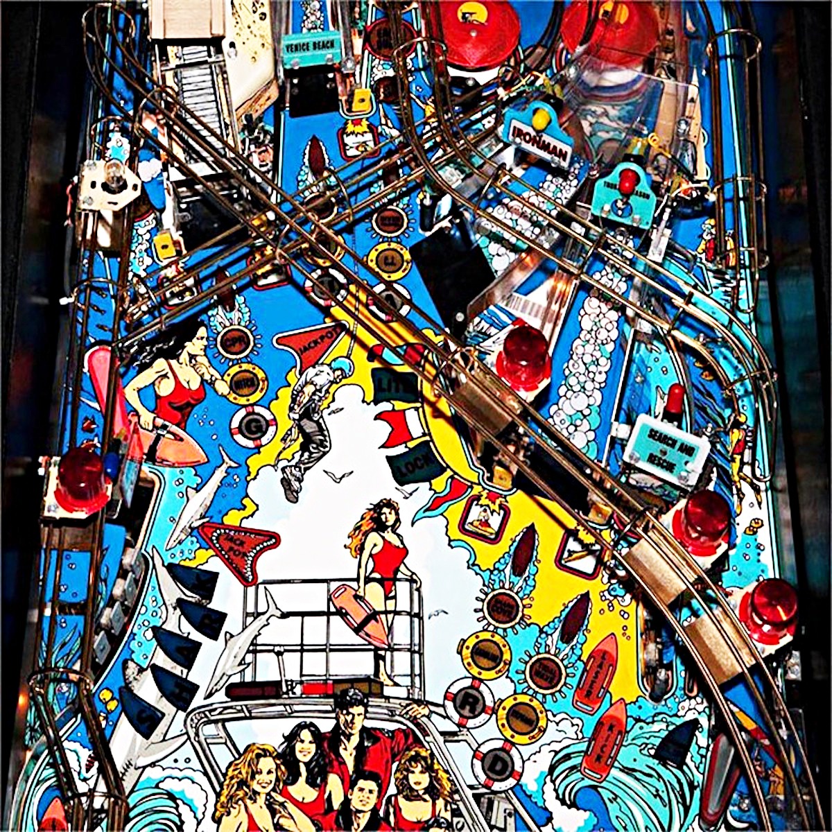 Baywatch Pinball Machine - Elite Home Gamerooms | Order Now!