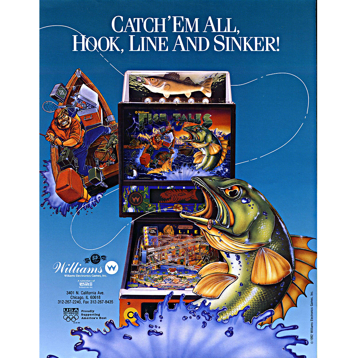 Fish Tales Pinball Machine | Elite Home Gamerooms | Order Now!
