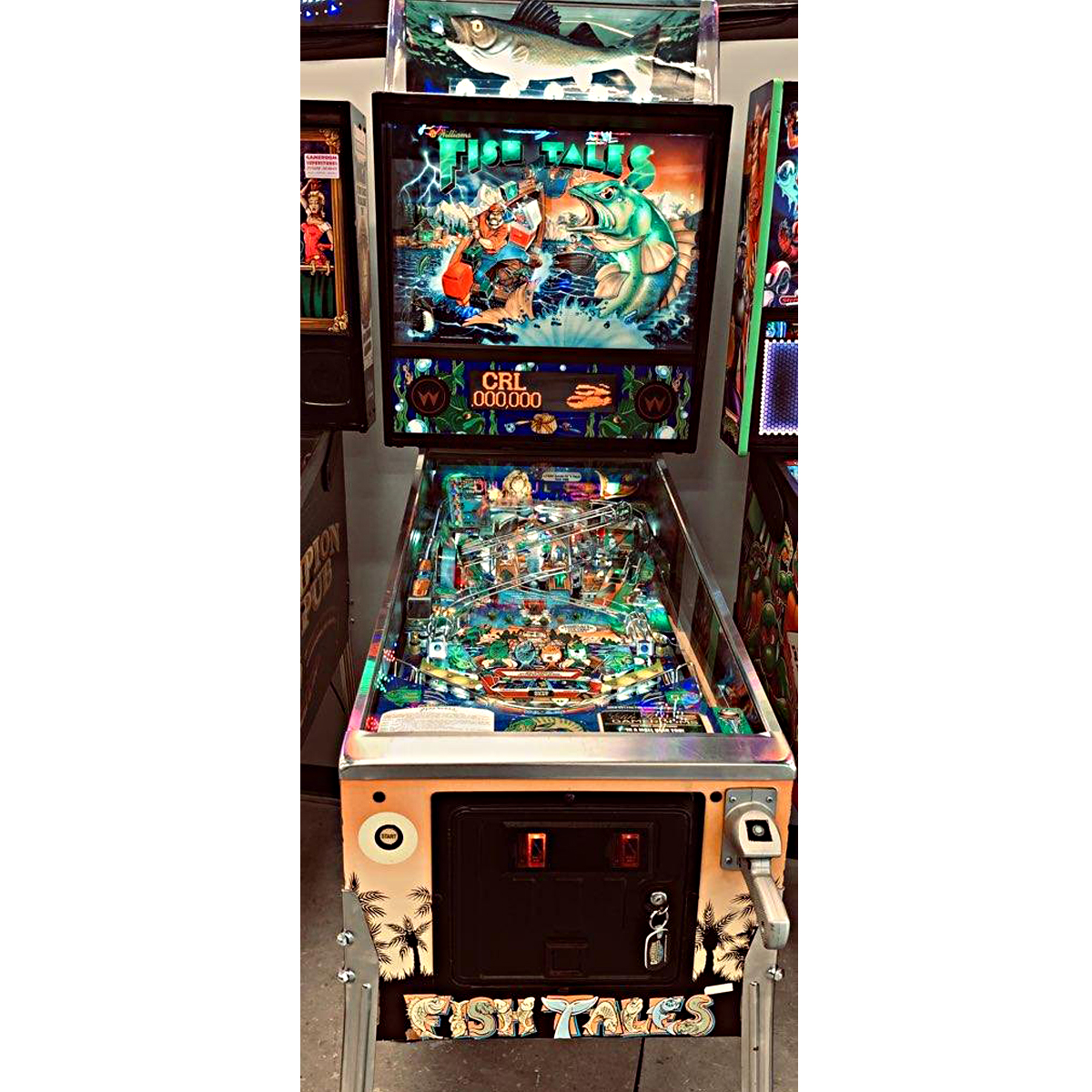 Fish Tales Pinball Machine | Elite Home Gamerooms | Order Now!