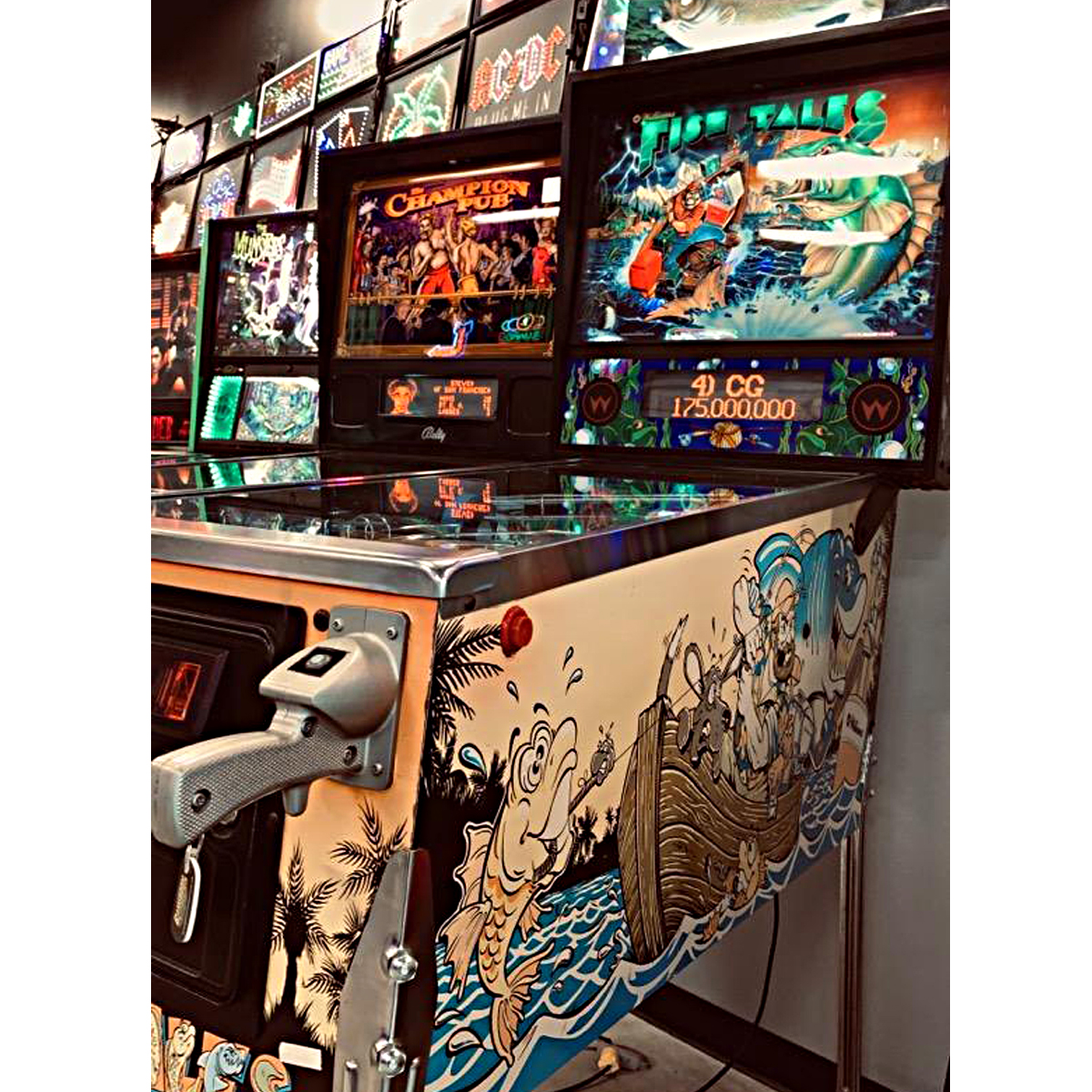 Fish Tales Pinball Machine | Elite Home Gamerooms | Order Now!