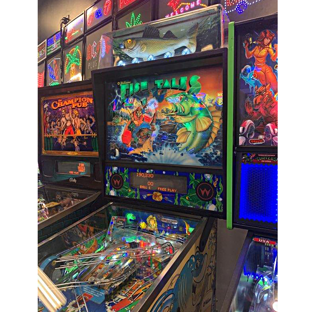 Fish Tales Pinball Machine | Elite Home Gamerooms | Order Now!