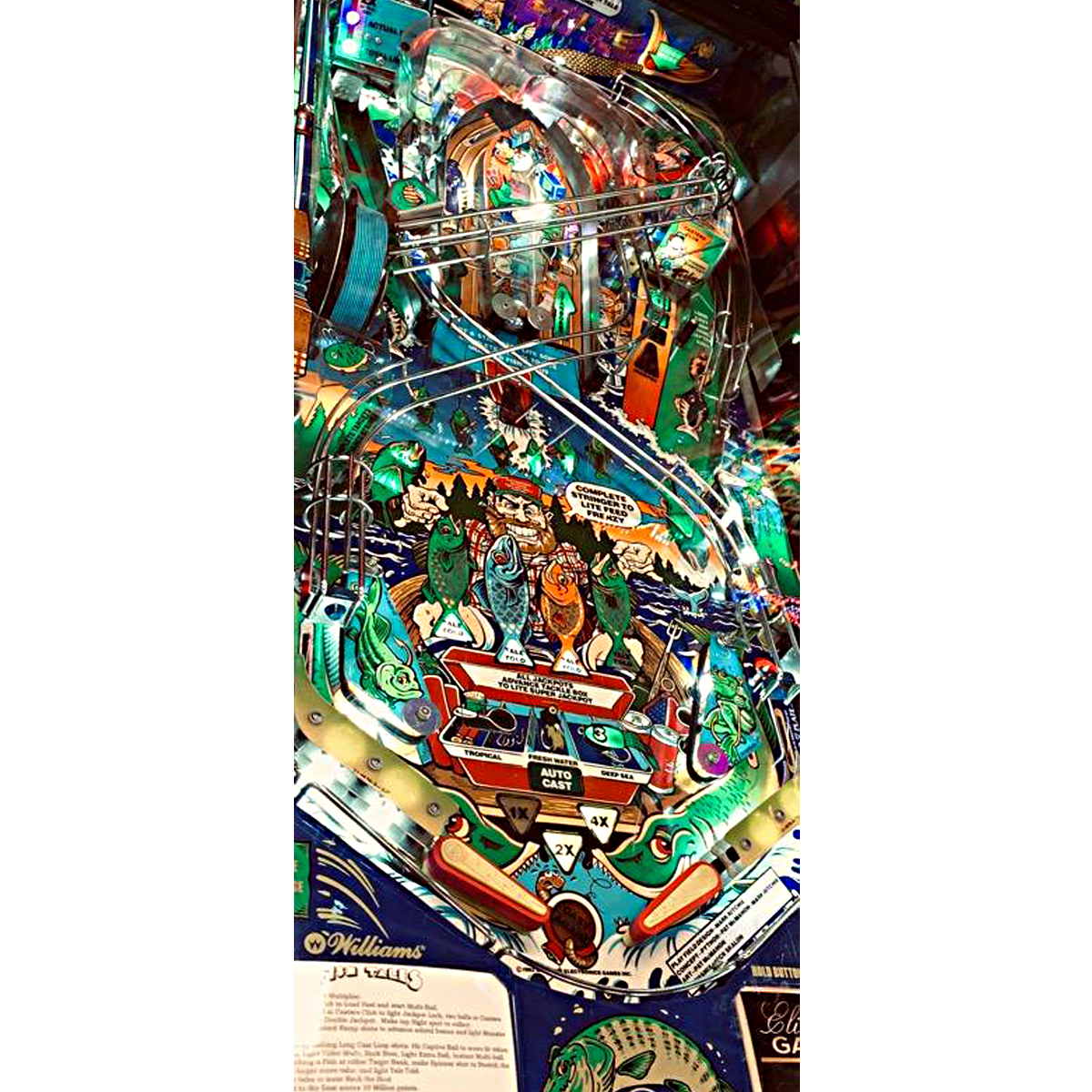 Fish Tales Pinball Machine | Elite Home Gamerooms | Order Now!