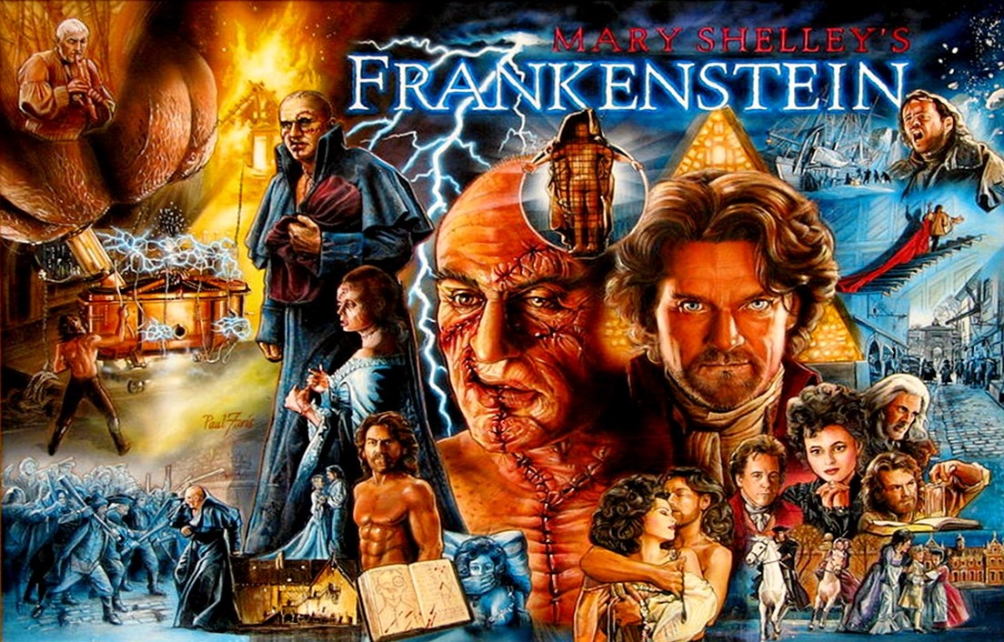Mary Shelley's Frankenstein Pinball Machine - Elite Home Gamerooms