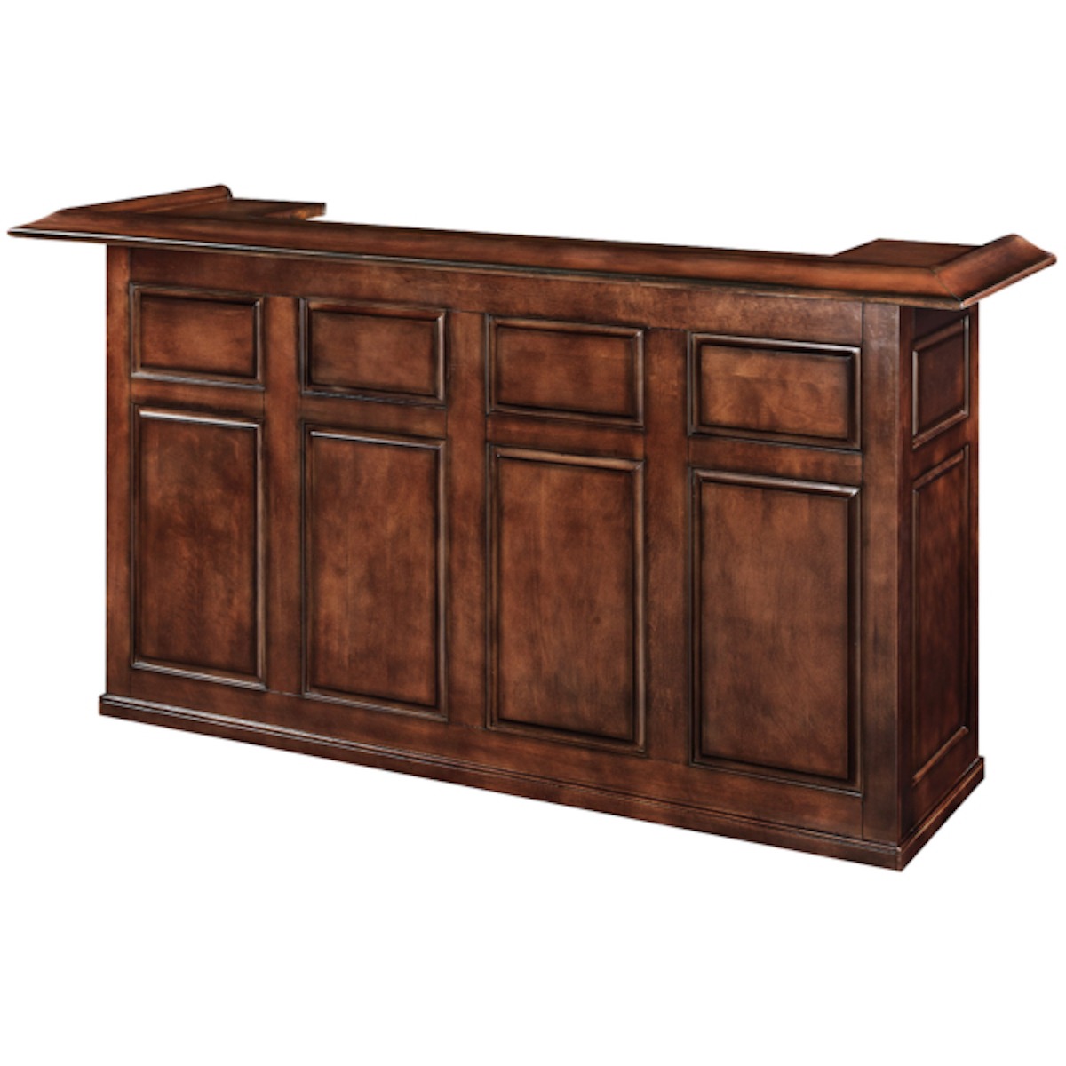 Game Room Home Bar 84" Chestnut - Elite Home Gamerooms
