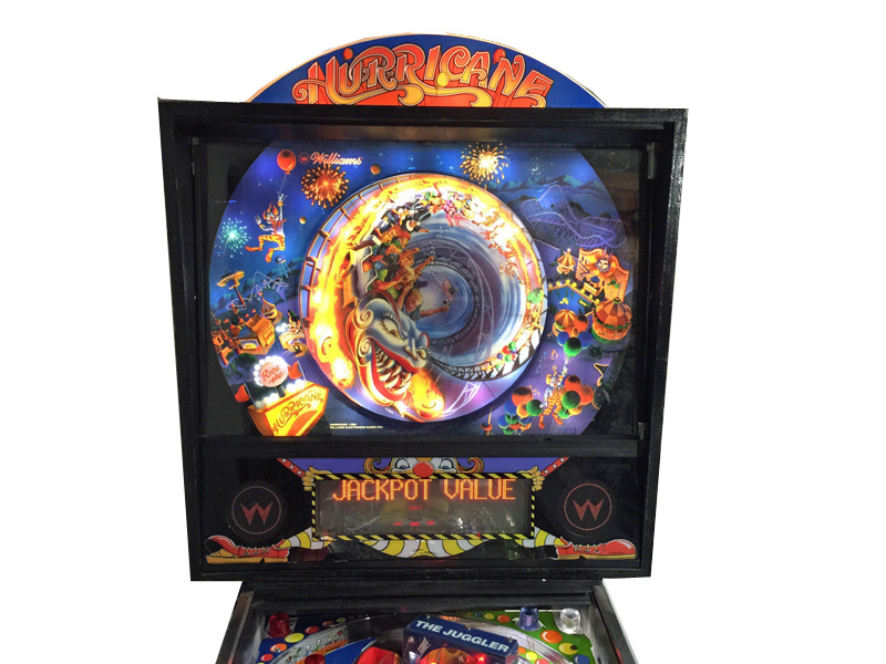 Hurricane Pinball Machine - Elite Home Gamerooms