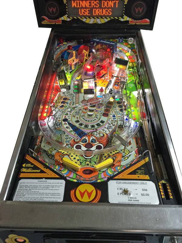 Hurricane Pinball Machine - Elite Home Gamerooms
