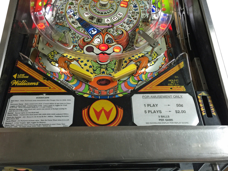 Hurricane Pinball Machine - Elite Home Gamerooms