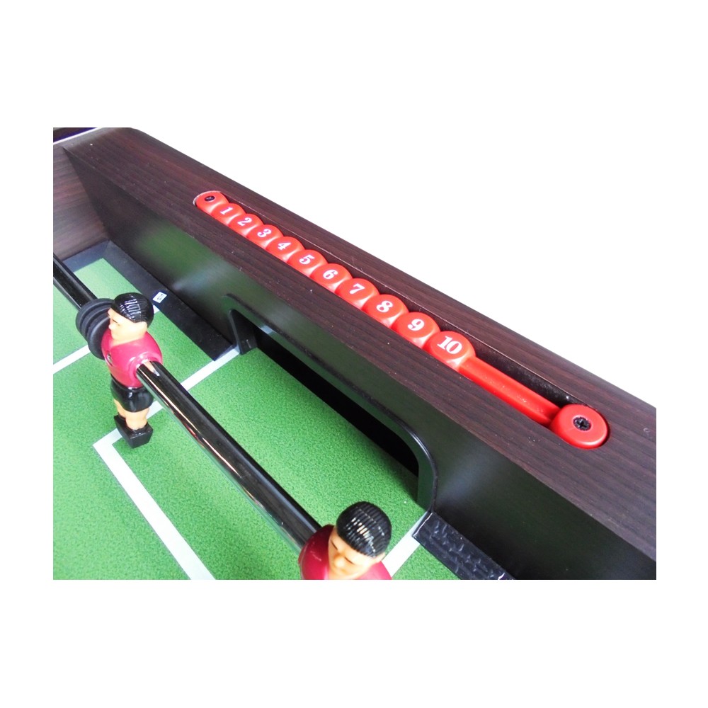 IMPERIAL SHUTOUT SLANTED LEG FOOSBALL TABLE - Elite Home Gamerooms