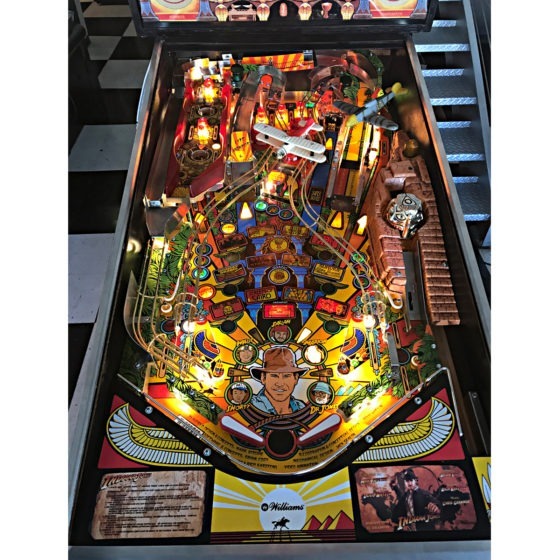Indiana Jones Pinball Machine by Williams - Elite Home Gamerooms
