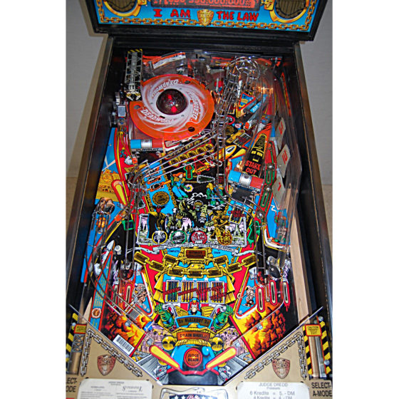 Judge Dredd Pinball Machine - Elite Home Gamerooms