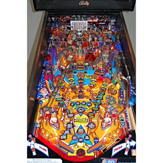 NBA Fastbreak Pinball Machine - Elite Home Gamerooms