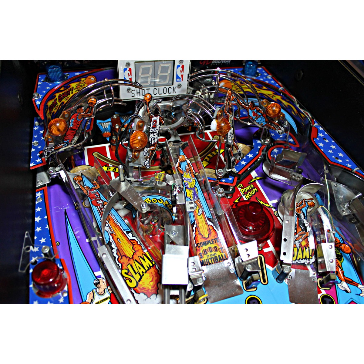 NBA Fastbreak Pinball Machine - Elite Home Gamerooms