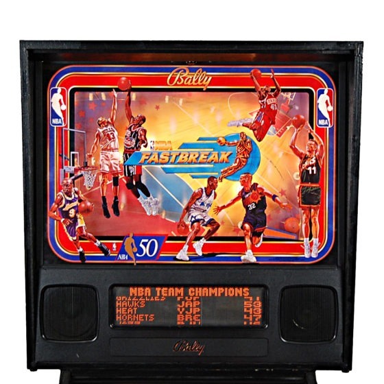 NBA Fastbreak Pinball Machine - Elite Home Gamerooms