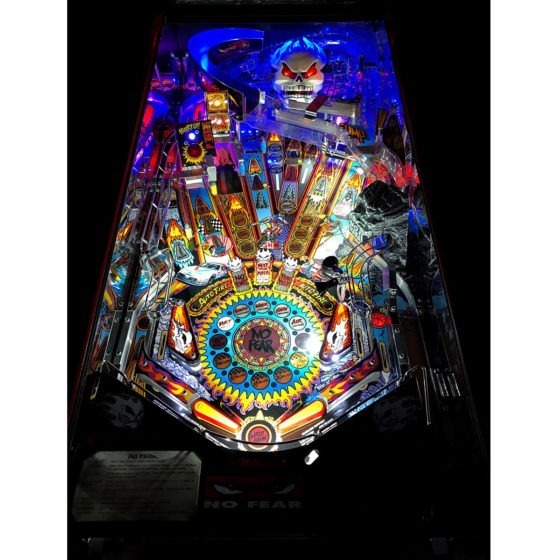 No Fear Pinball Machine - Elite Home Gamerooms