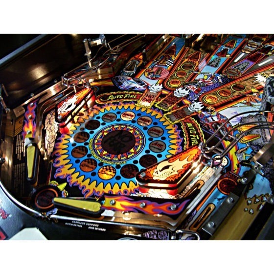 No Fear Pinball Machine - Elite Home Gamerooms