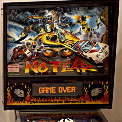 No Fear Pinball Machine - Elite Home Gamerooms