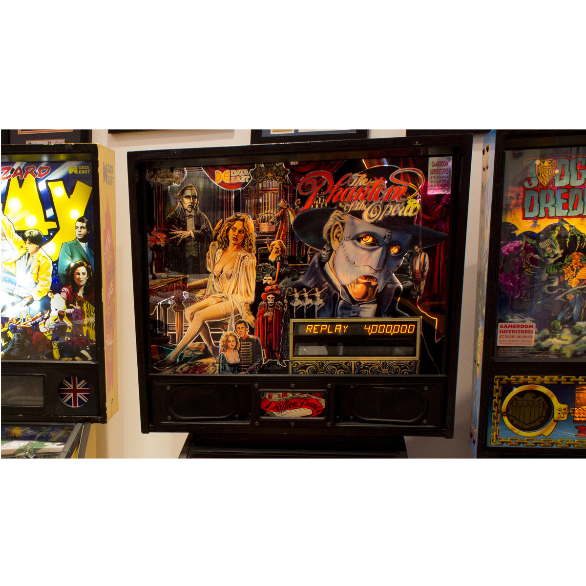 Phantom of the Opera Pinball Machine - Elite Home Gamerooms