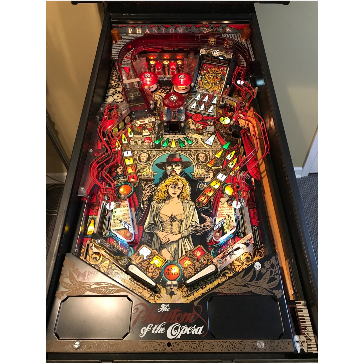 Phantom of the Opera Pinball Machine - Elite Home Gamerooms