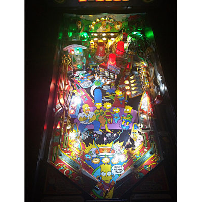 Simpsons Pinball Machine - Elite Home Gamerooms