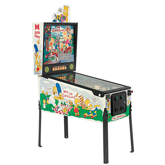 Simpsons Pinball Machine - Elite Home Gamerooms