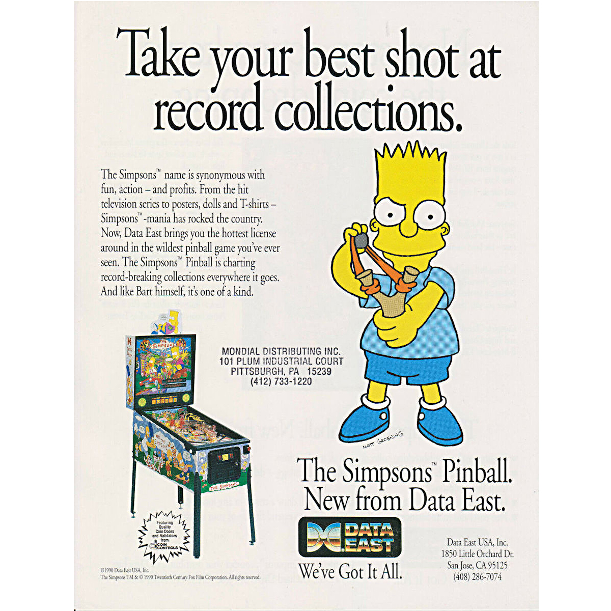 Simpsons Pinball Machine - Elite Home Gamerooms