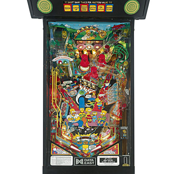 Simpsons Pinball Machine - Elite Home Gamerooms