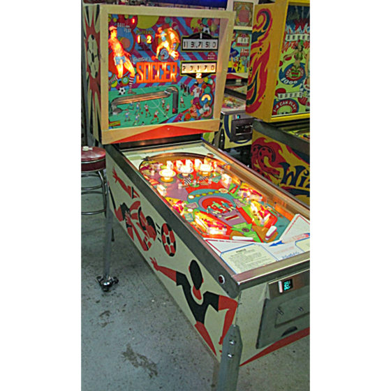 Soccer Pinball Machine - Elite Home Gamerooms