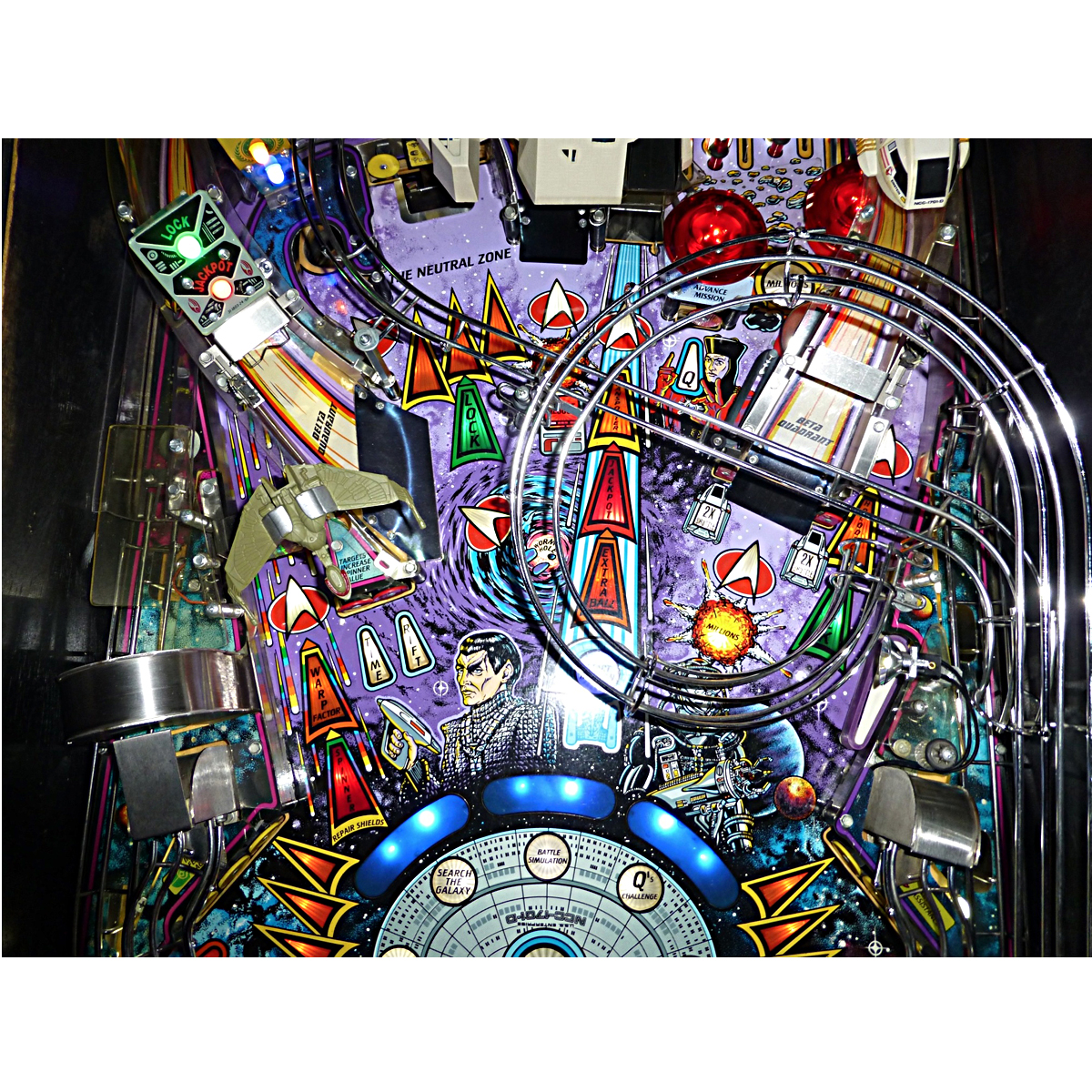 Star Trek: The Next Generation Pinball Machine - Elite Home Gamerooms