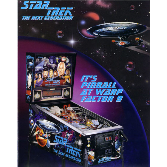 Star Trek: The Next Generation Pinball Machine - Elite Home Gamerooms