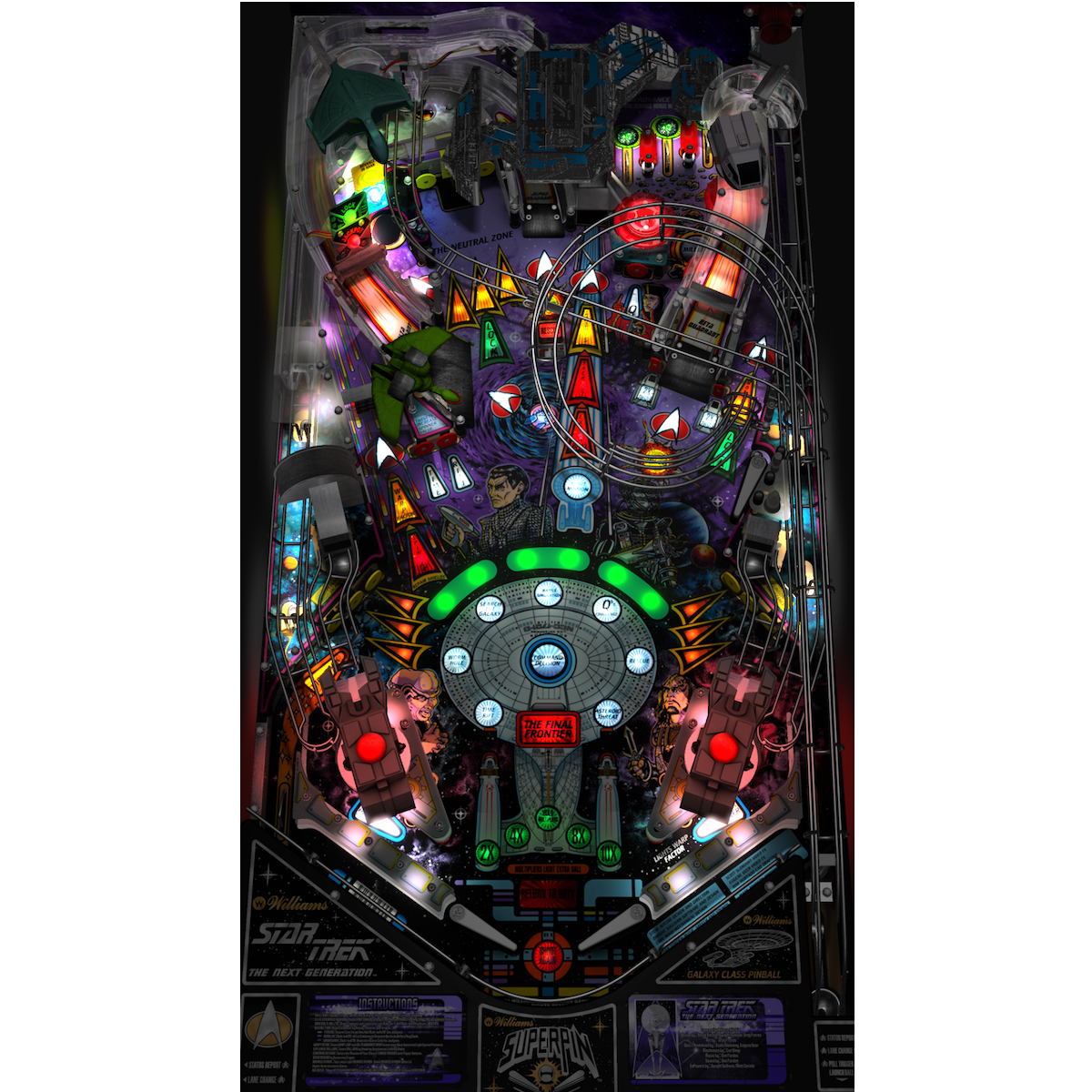 Star Trek: The Next Generation Pinball Machine - Elite Home Gamerooms