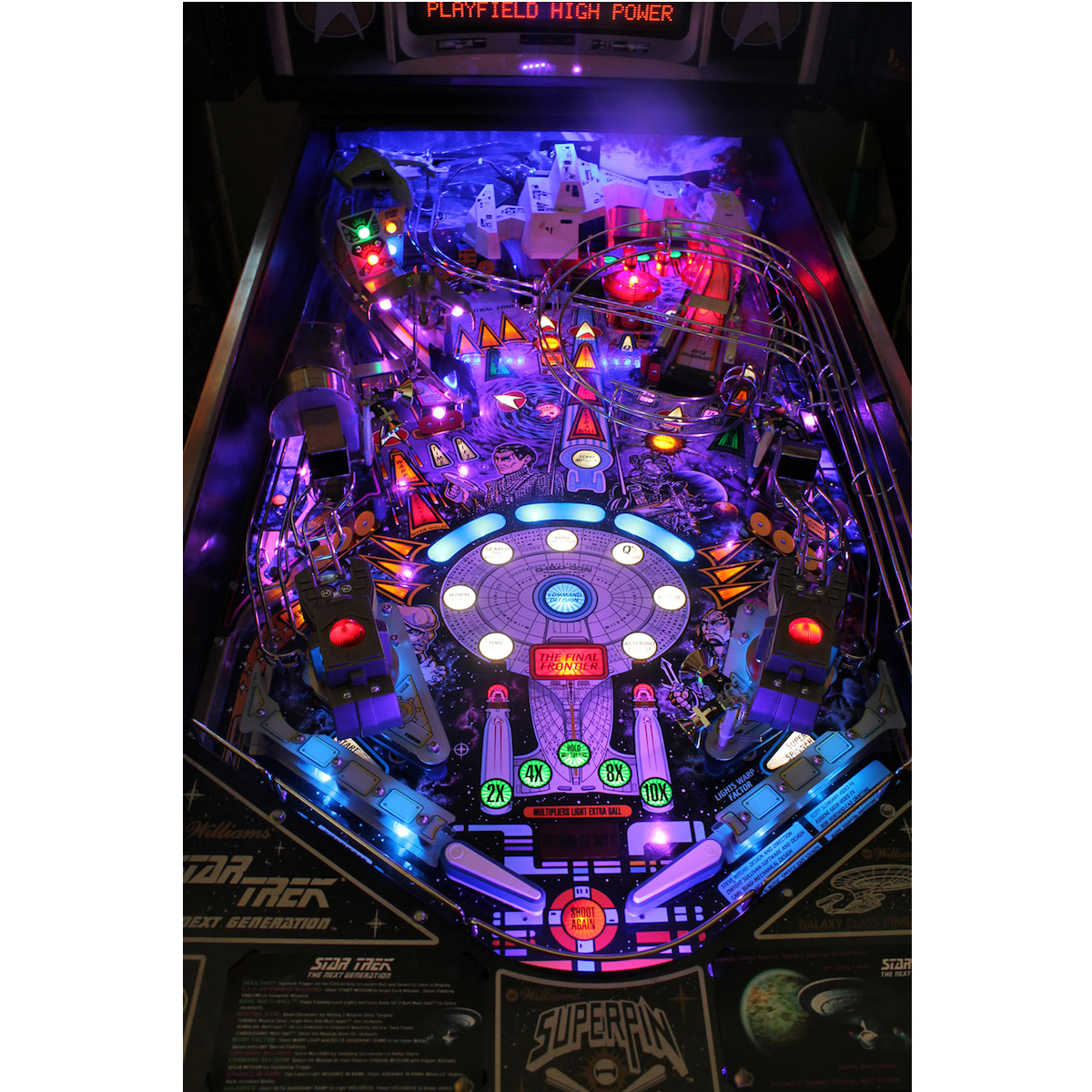 Star Trek: The Next Generation Pinball Machine - Elite Home Gamerooms