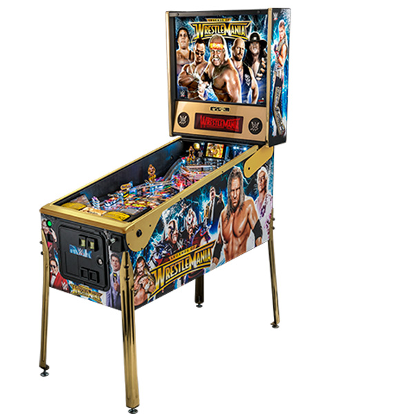 Legends of Wrestlemania Limited Edition Pinball Machine - Elite Home ...