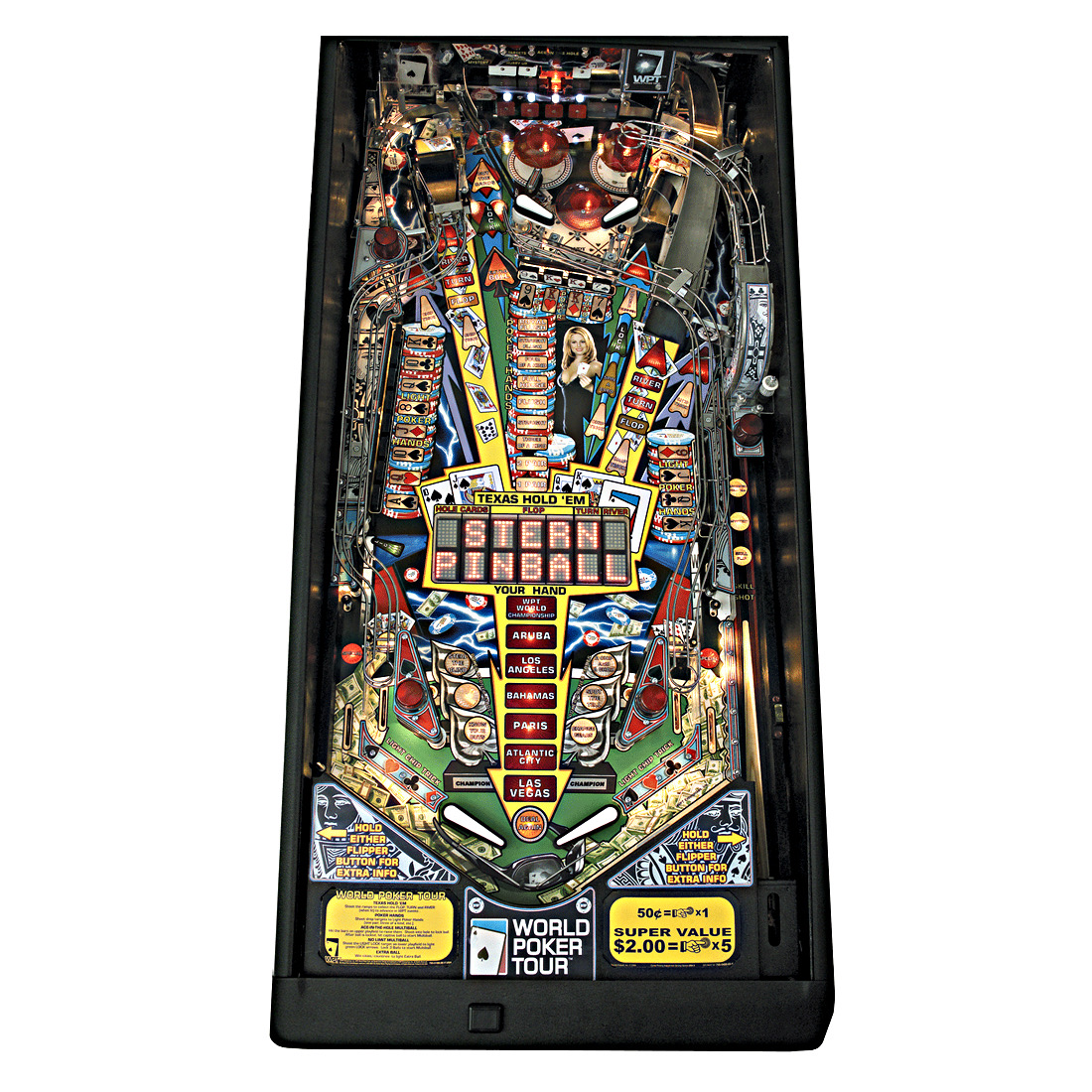 World Poker Tour Pinball Machine - Elite Home Gamerooms