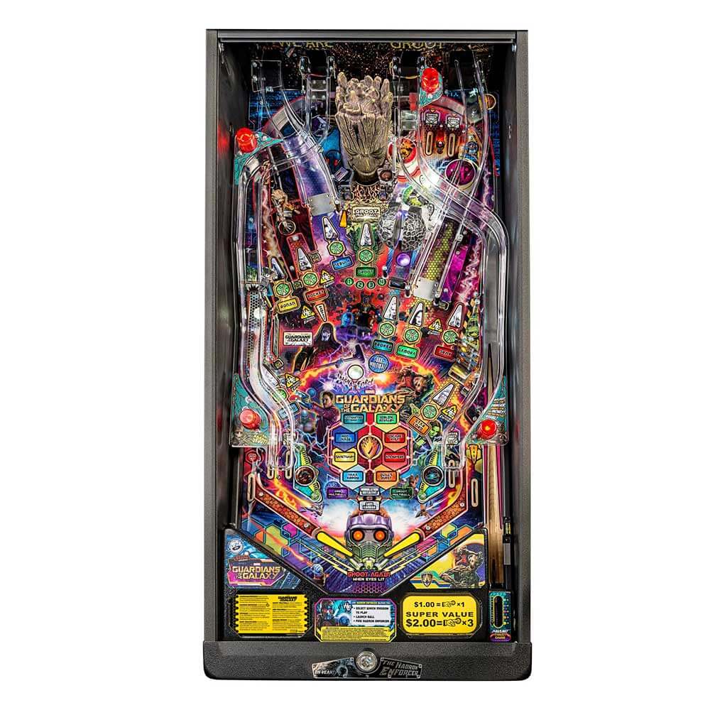 Guardians of the Galaxy Pro Pinball Machine - Elite Home Gamerooms