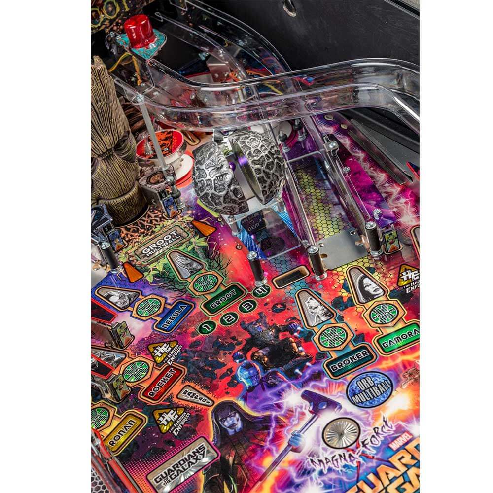 Guardians of the Galaxy Pro Pinball Machine - Elite Home Gamerooms