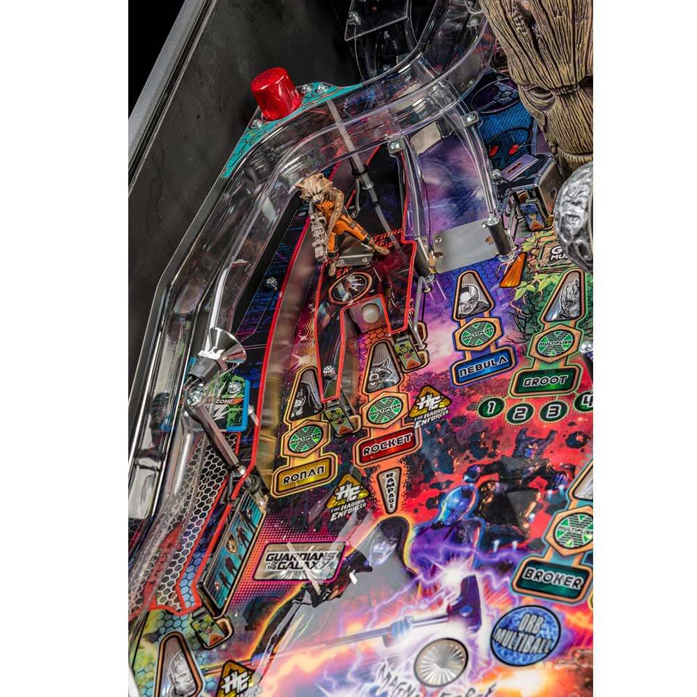 Guardians of the Galaxy Pro Pinball Machine - Elite Home Gamerooms