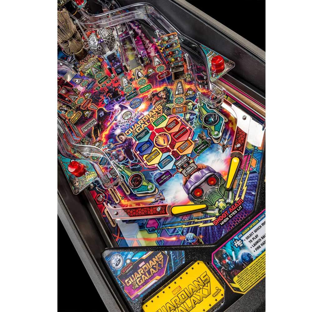 Guardians of the Galaxy Pro Pinball Machine - Elite Home Gamerooms