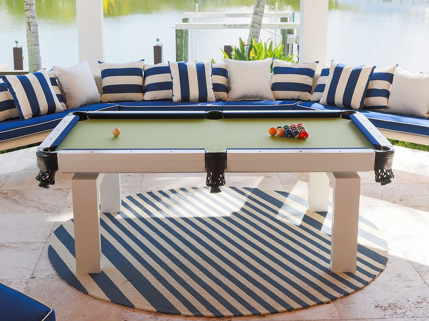 Oasis Outdoor Pool Table - Elite Home Gamerooms
