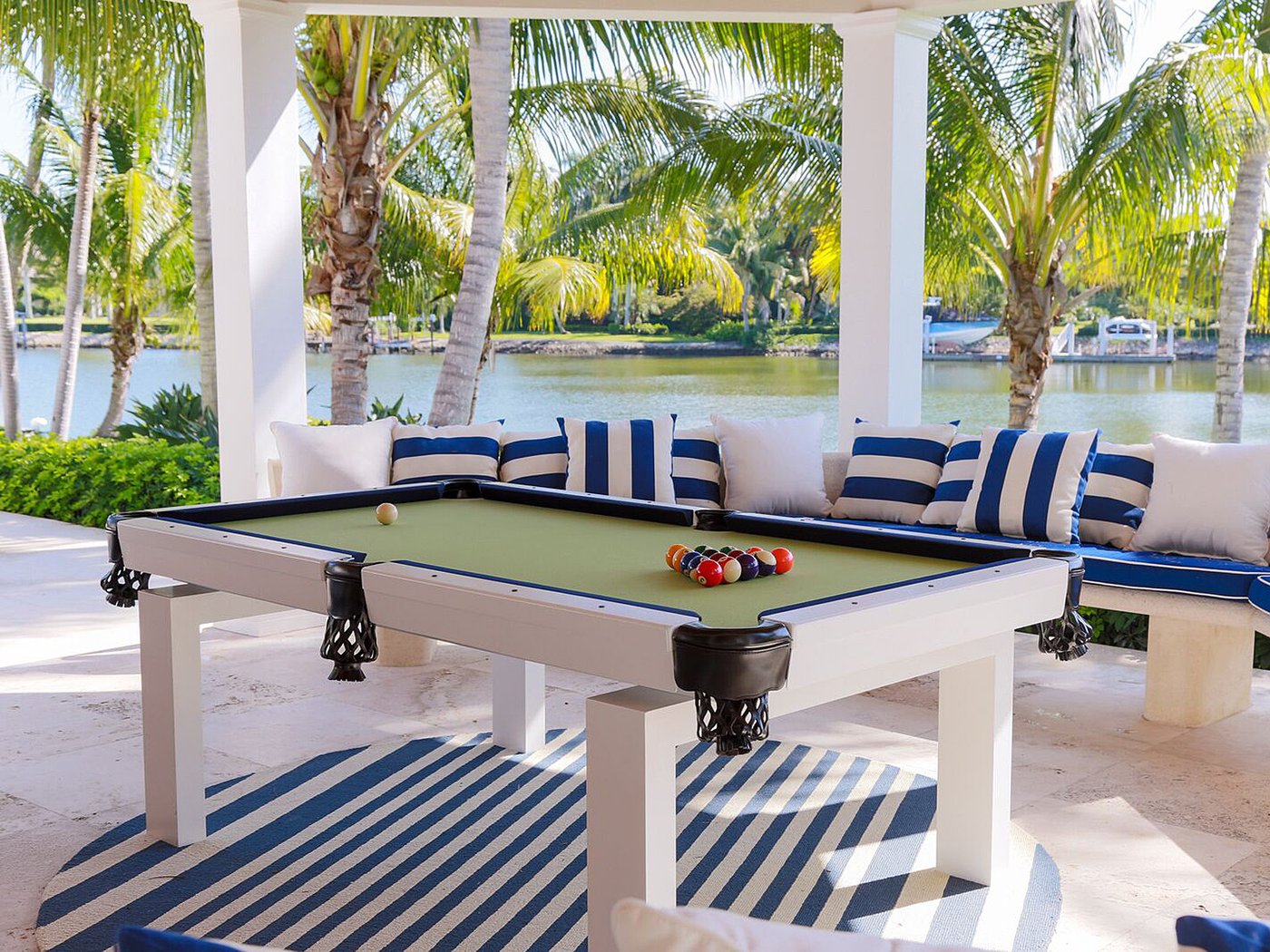 Oasis Outdoor Pool Table - Elite Home Gamerooms