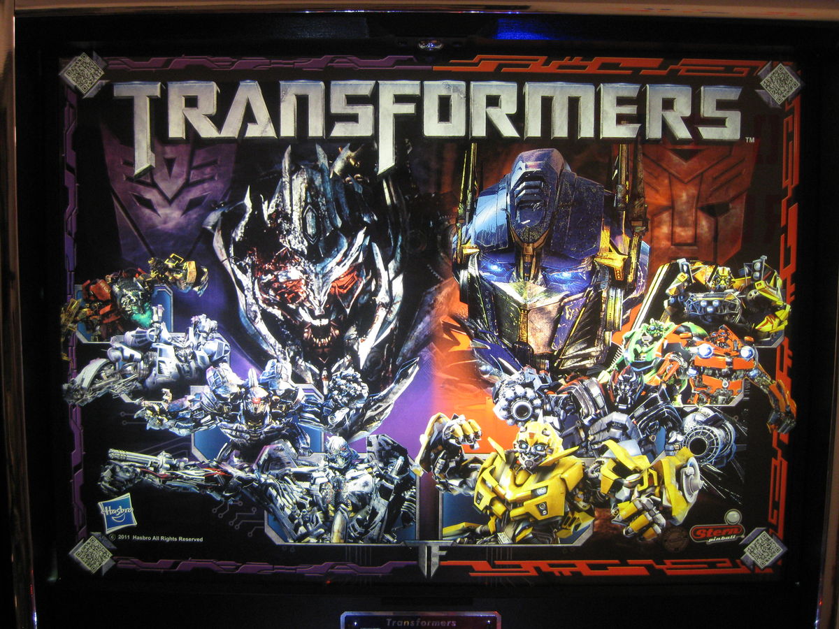 Transformers Pinball Machine - Elite Home Gamerooms
