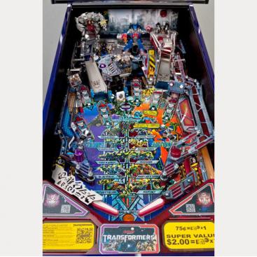 Transformers Pinball Machine - Elite Home Gamerooms