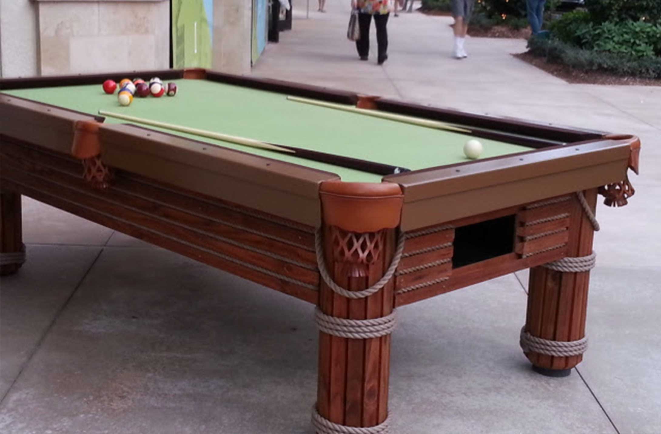 Caribbean Outdoor Pool Table - Elite Home Gamerooms