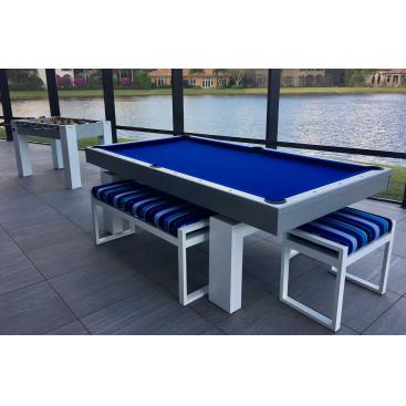 South Beach Outdoor Pool Table - Elite Home Gamerooms