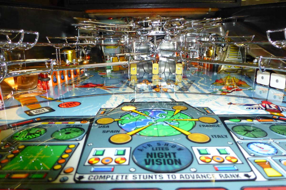 Airborne Pinball Machine - Elite Home Gamerooms