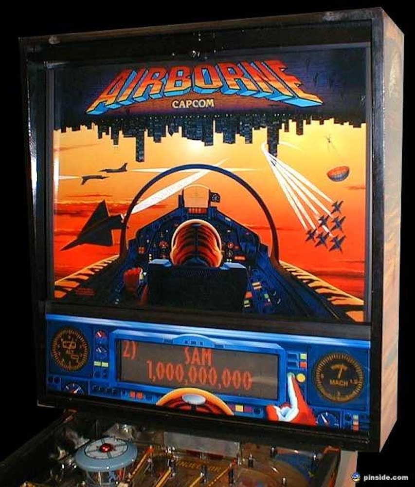 Airborne Pinball Machine - Elite Home Gamerooms
