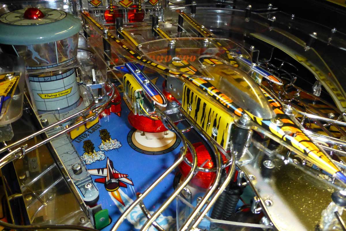 Airborne Pinball Machine - Elite Home Gamerooms