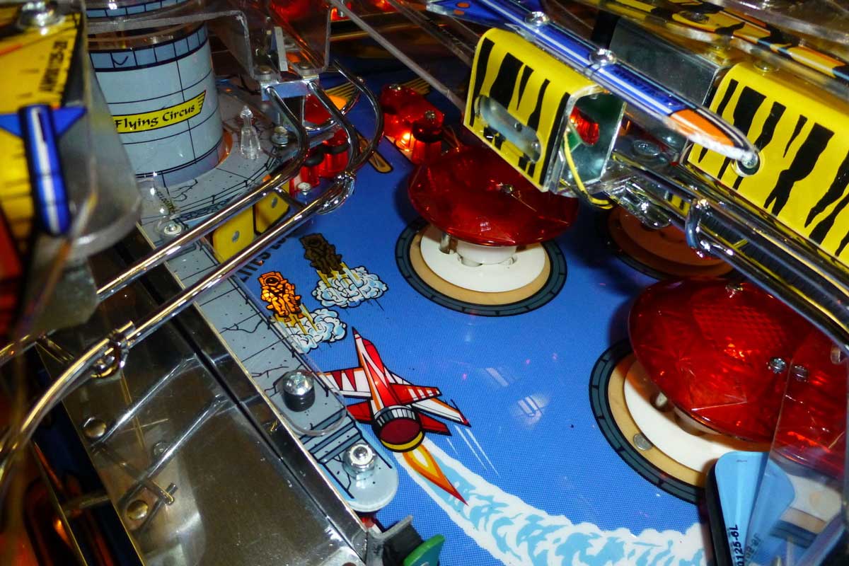 Airborne Pinball Machine - Elite Home Gamerooms
