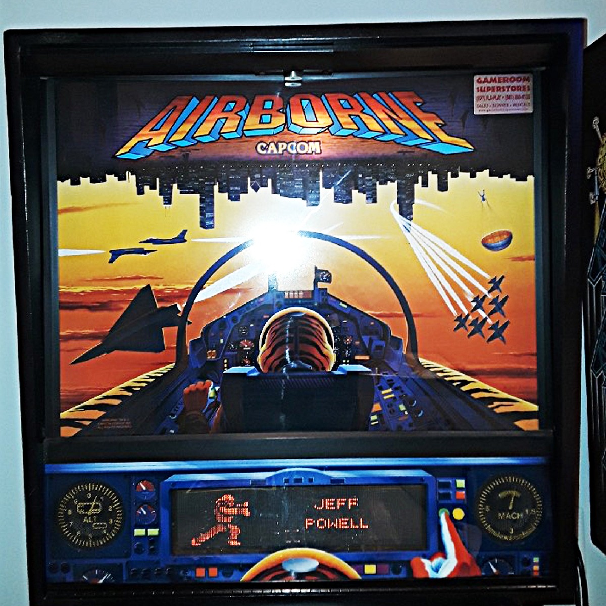 Airborne Pinball Machine - Elite Home Gamerooms